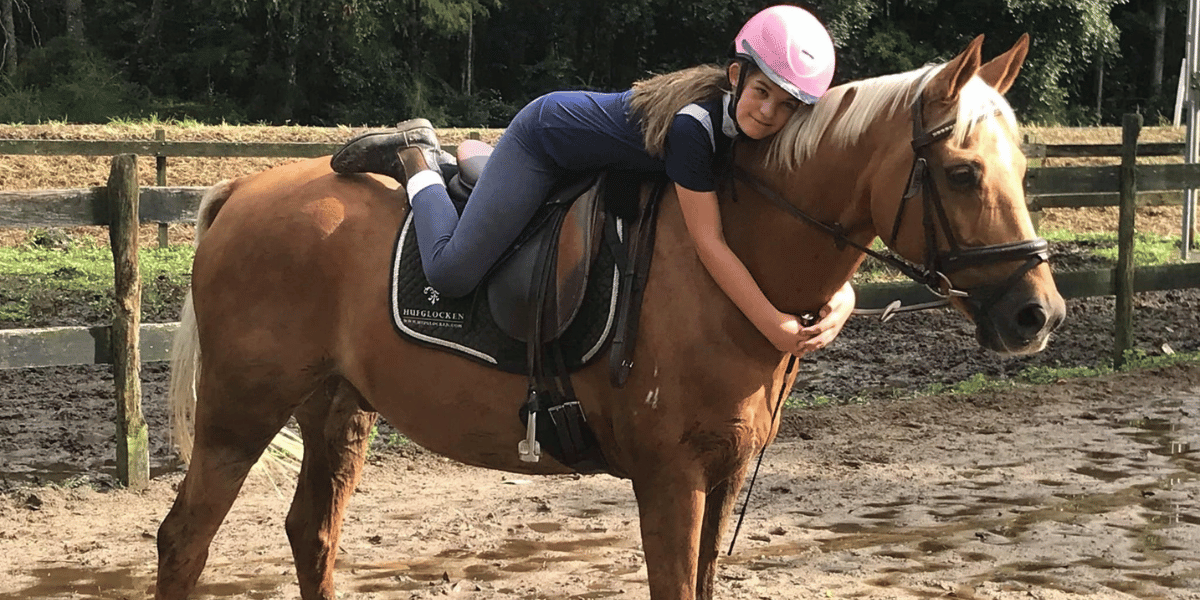 Chloe's riding to success